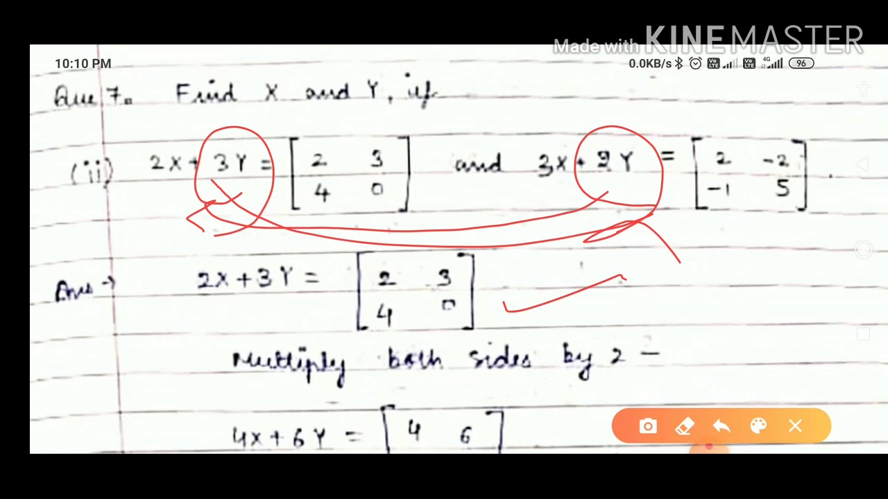 Class 12 Mathematics Ex 3.2(part 5) - YouTube