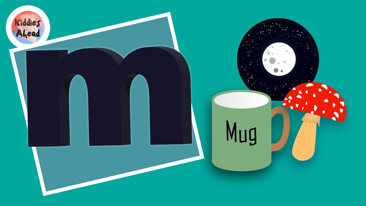 Learn Letter M | Learn to Read, Write and Draw | Educational Video ...
