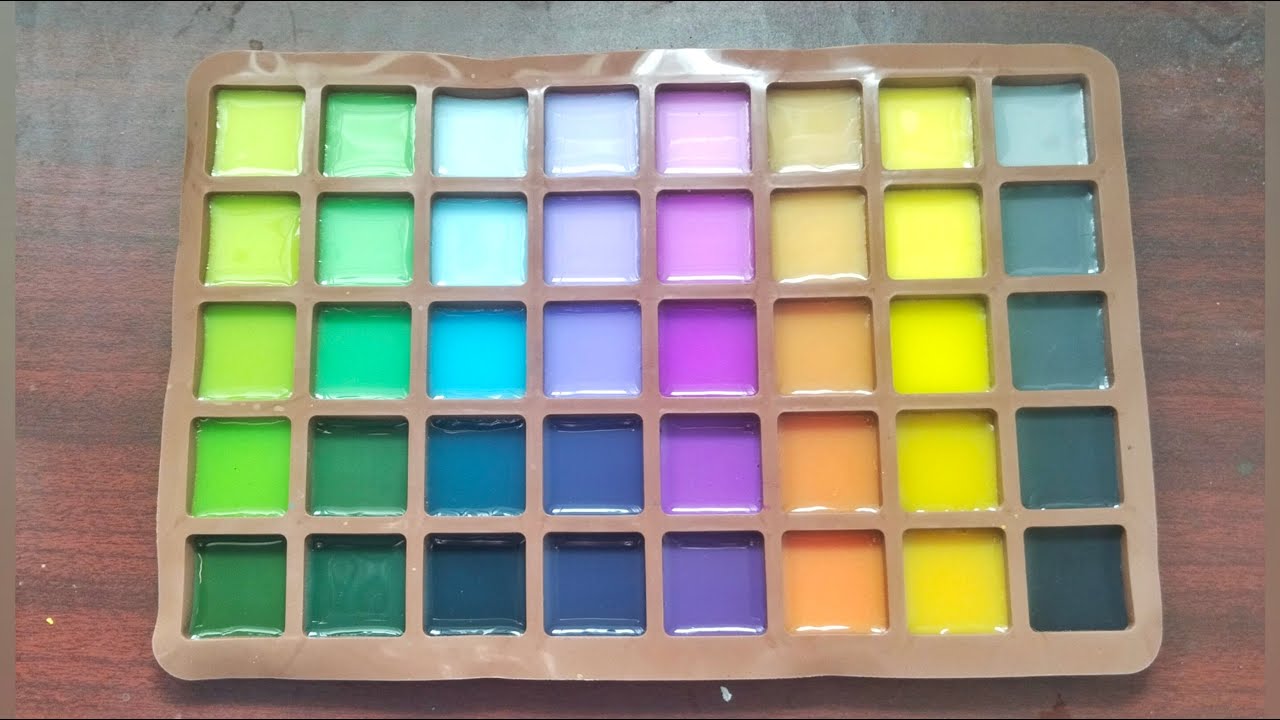 How to create 40 colors with only 5 primary colors | Guess the final ...
