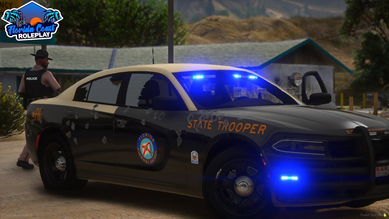 FiveM - Florida Coast Roleplay | Episode 2 - Bank Shootout! - YouTube