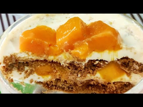 A dessert that you don't need to cook ! NO BAKE NO COOKING - YouTube