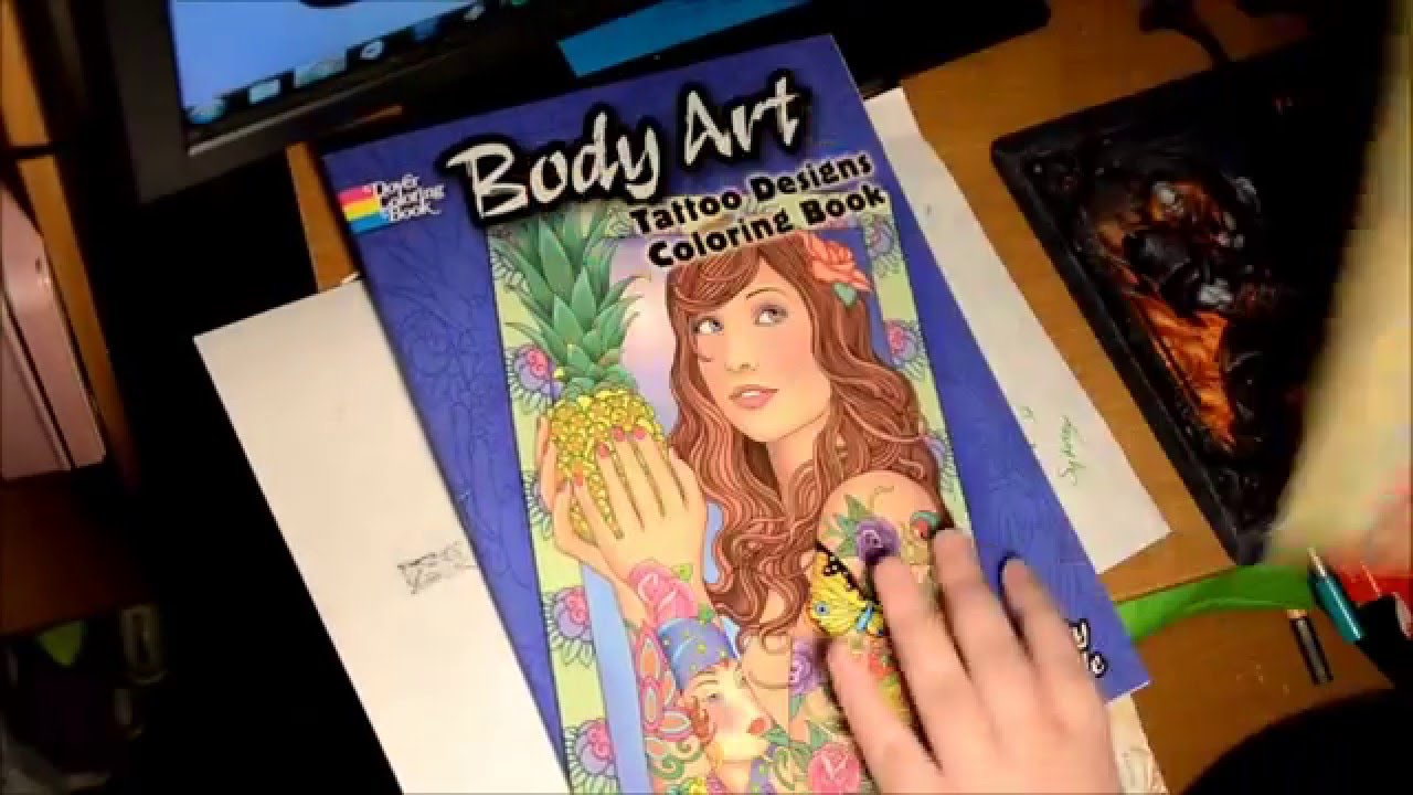 Colouring Book Review: Dover Designs (2 Books) - YouTube