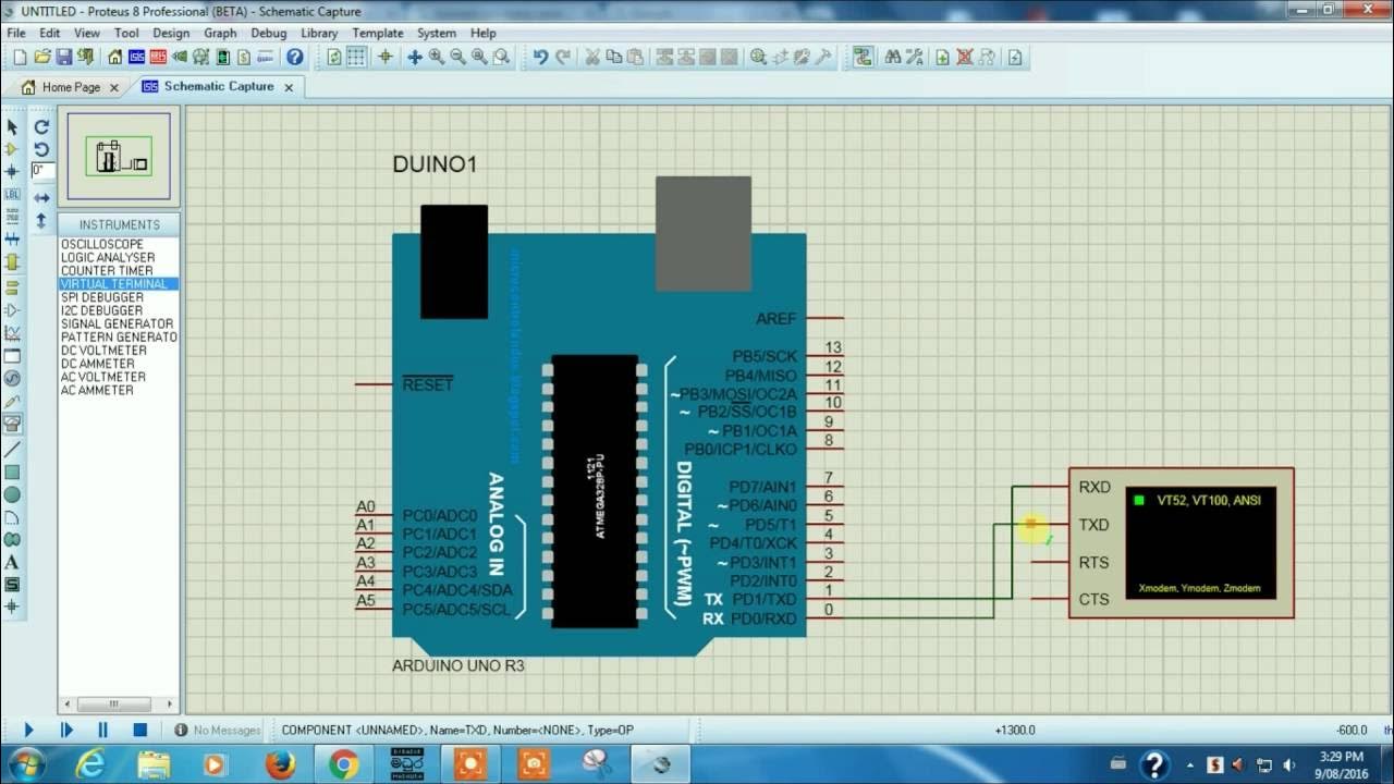 Serial Communication Arduino Proteus Simulation - Arduino Proteus ...
