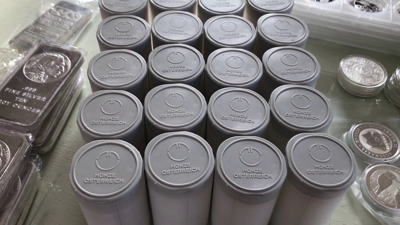 Full Silver & Gold Stack 1395oz Silver & 7.77oz Gold - YouTube