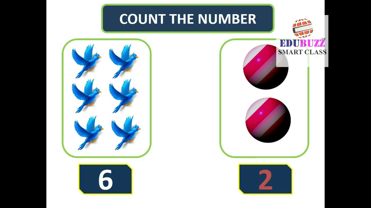Count the Number LKG MATHS - YouTube