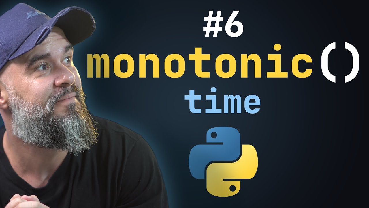 time monotonic em Python - YouTube