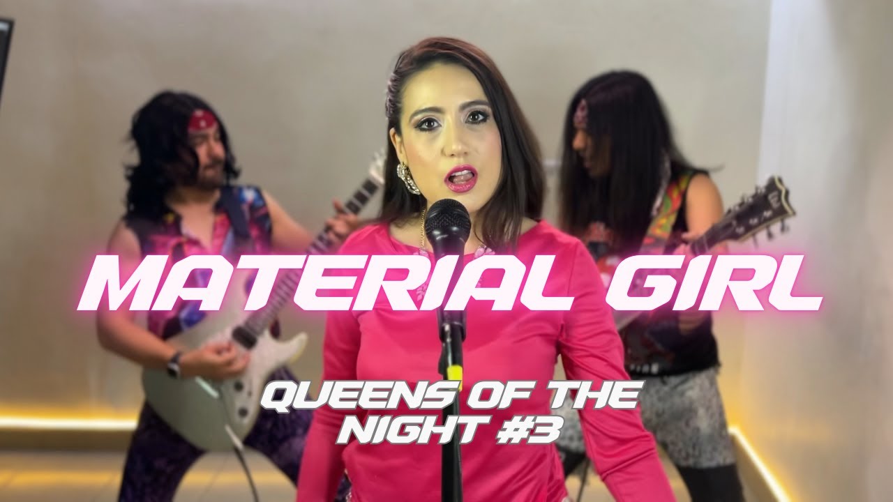 🤘💖 "Material Girl" versión Glam Metal 🎸🔥 - YouTube