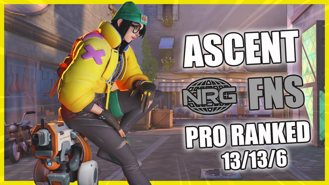 NRG FNS Killjoy Ascent | Valorant Pro Vod Ranked Gameplay - YouTube