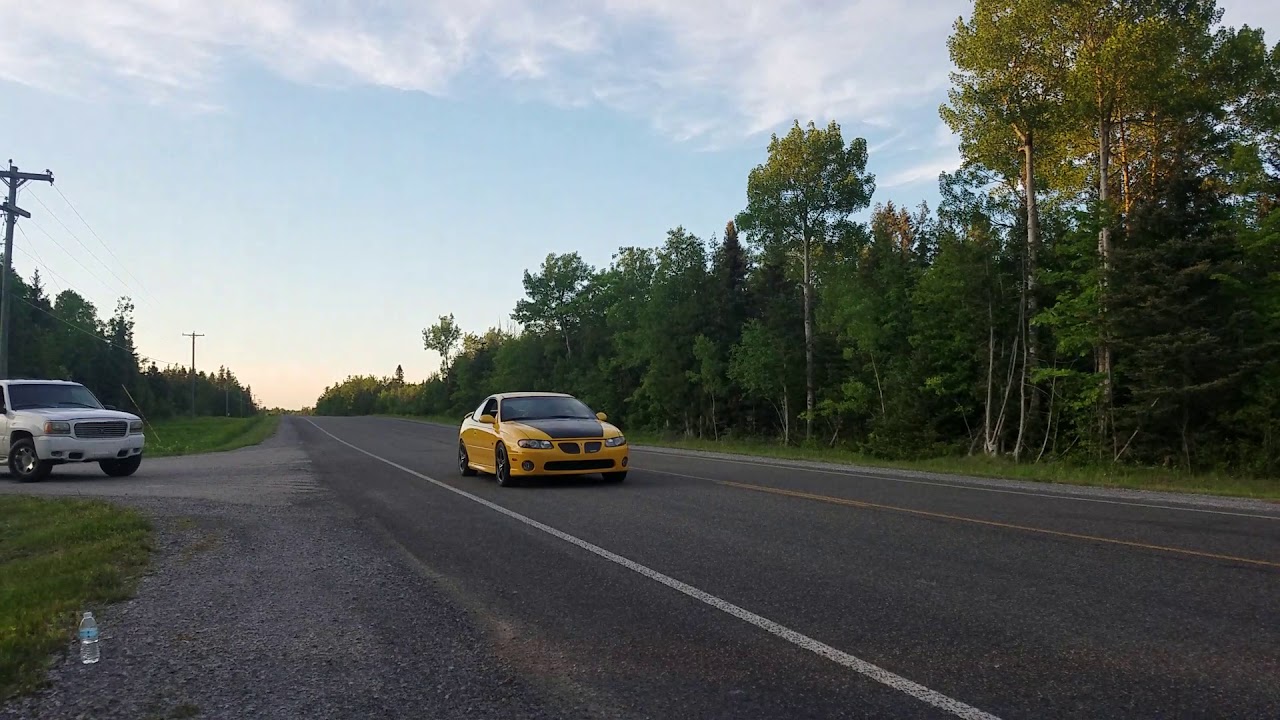 Street racing! Pontiac GTO vs Suzuki gs 1100 - YouTube