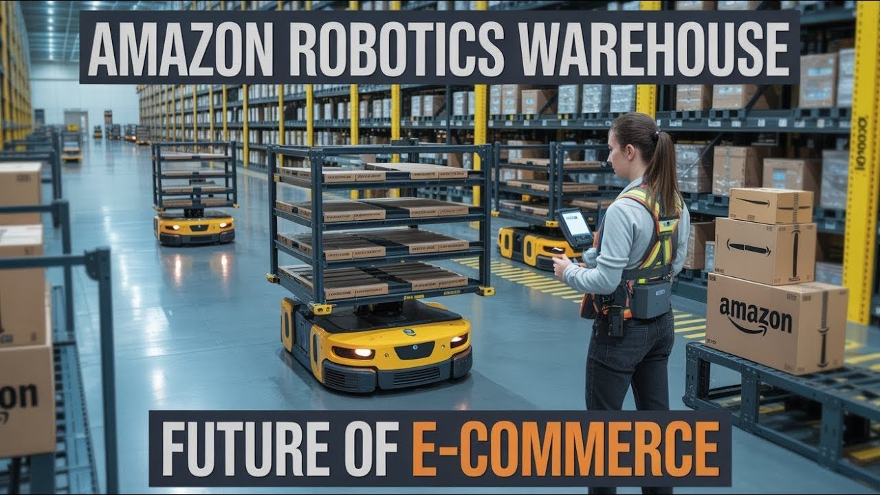 The Amazon Robotics Warehouse | The Future of E-Commerce & Automation ...