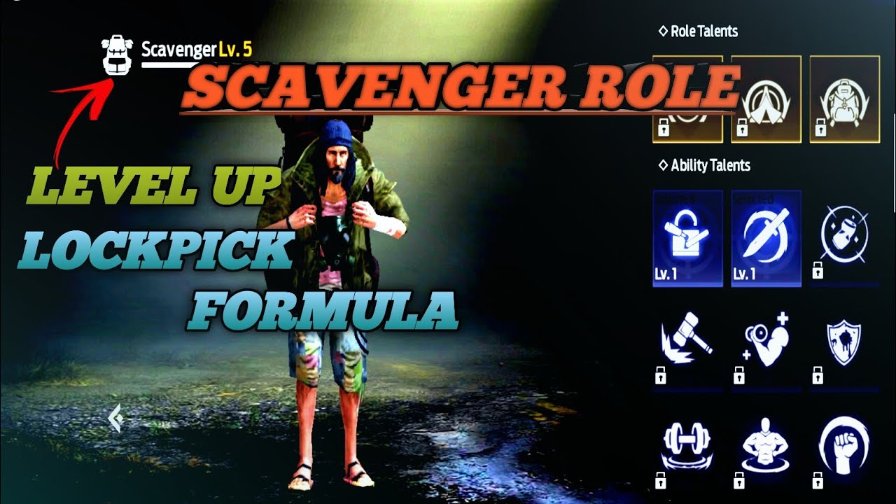 How to Level up Scavenger Role Guide - Undawn - YouTube