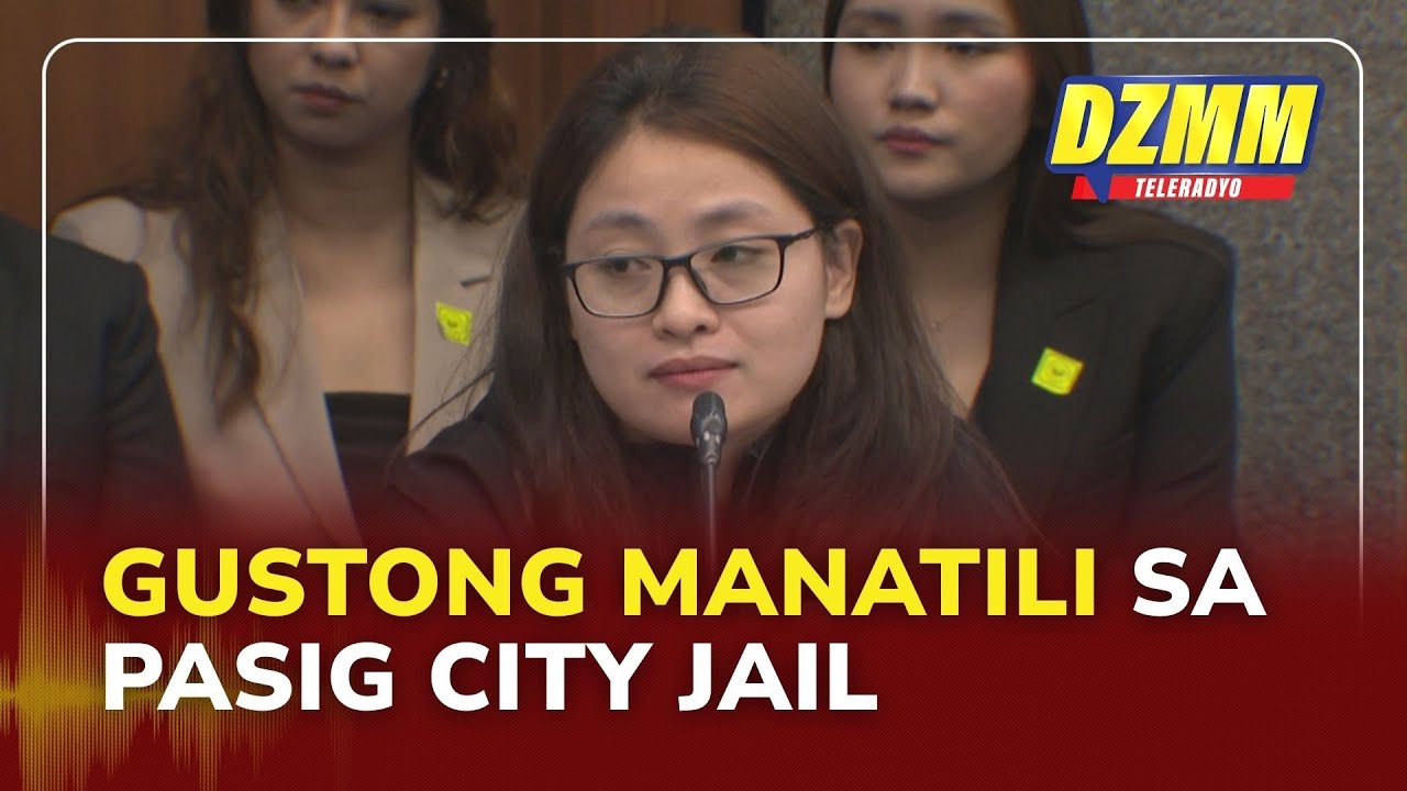 Pasig RTC hearing on motion for Alice Guo to remain in Pasig City Jail ...