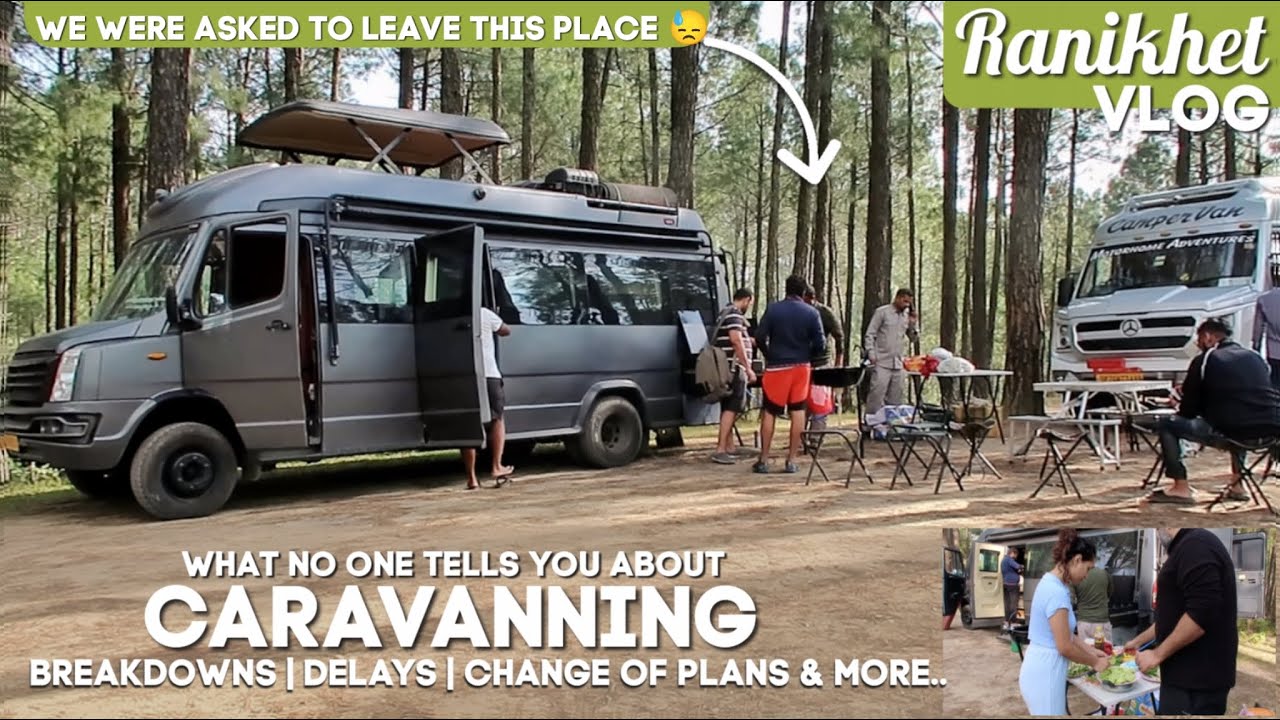 Things did not go as we planned !! Life in a Caravan VLOG | Motorhome ...