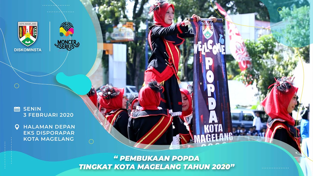 PEMBUKAAN POPDA TINGKAT KOTA MAGELANG TAHUN 2020 - YouTube