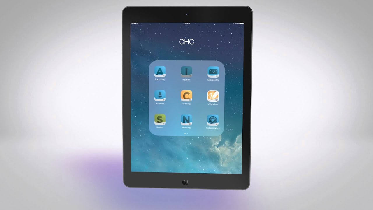 PowerChart Touch Demonstration - YouTube