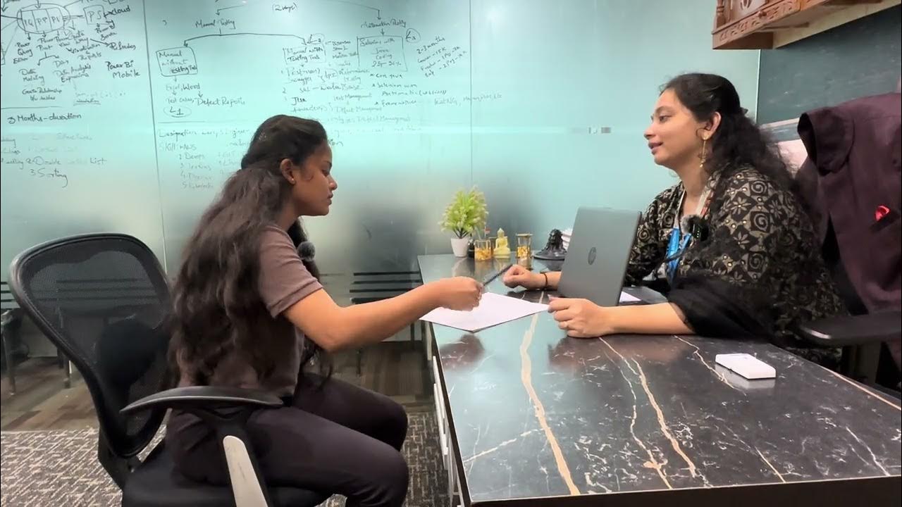Mock interview on manual testing || Interview questions for freshers ...
