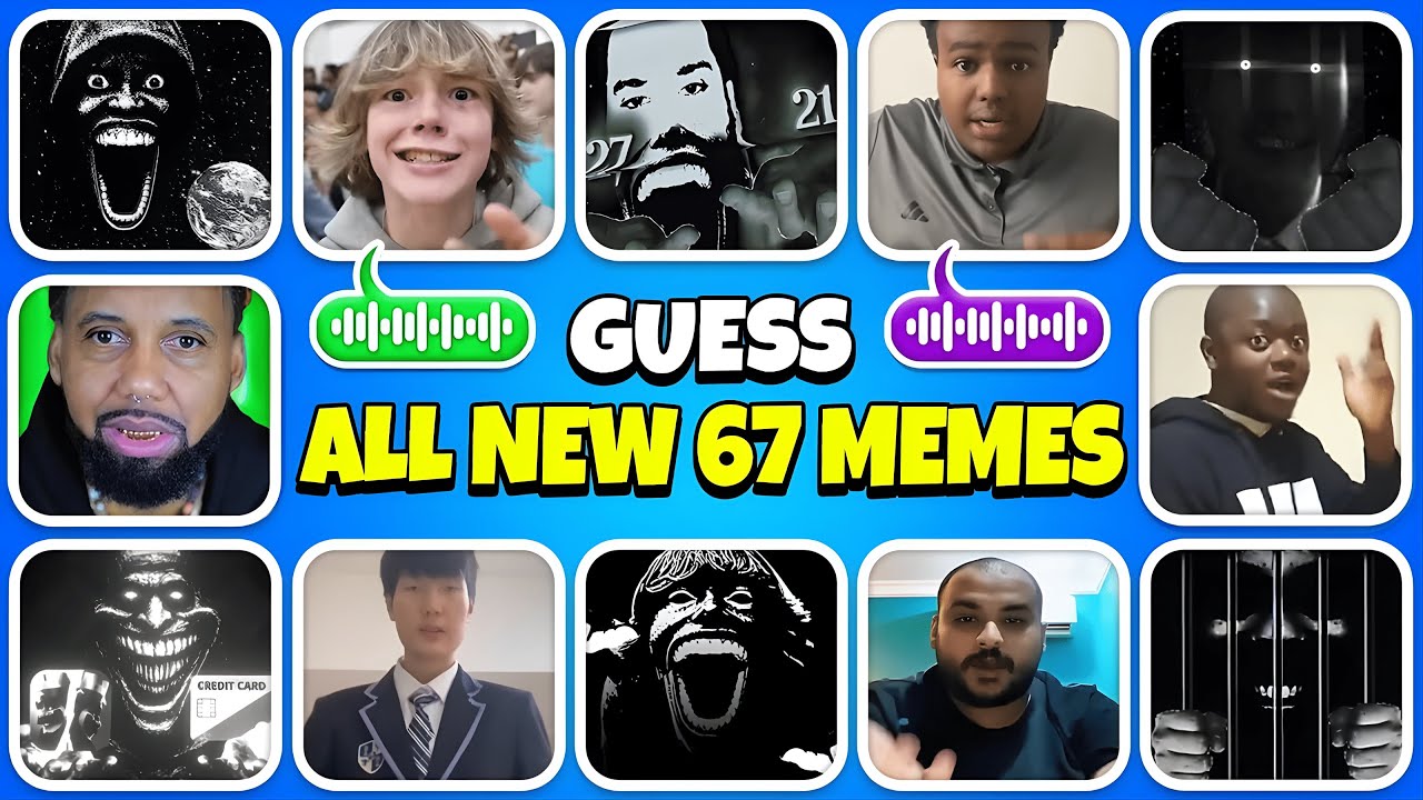 Guess ALL NEW 67 Memes Original vs Edit | 2721, 61 Edit, 67 Remake, 67 ...