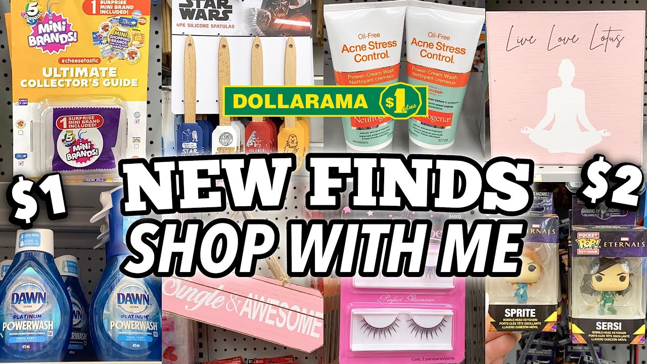 DOLLARAMA SHOP WITH ME *NEW AMAZING FINDS!* - YouTube