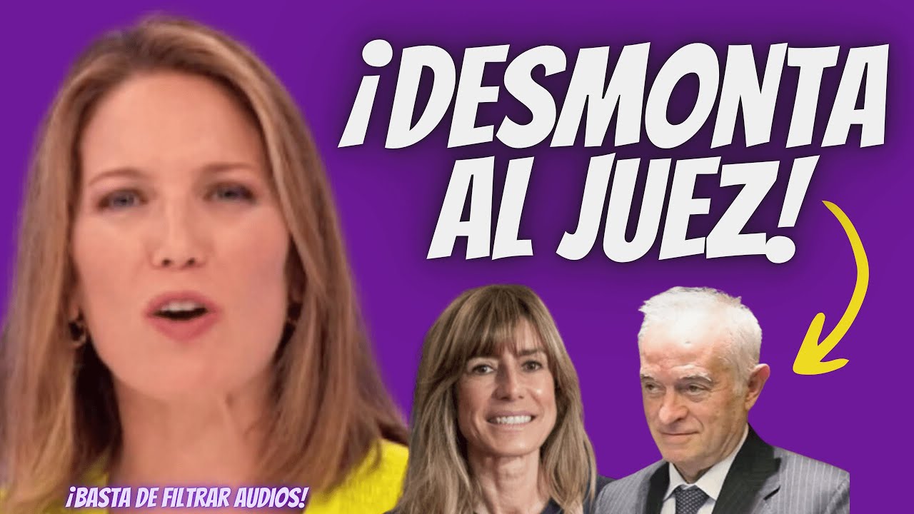 ¡DESMONTADO! ⏩Silvia Intxaurrondo FULMINA en DIRECTO al Juez Peinado ...