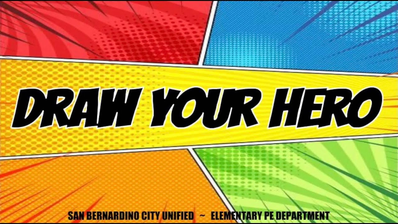 DRAW YOUR HERO - YouTube