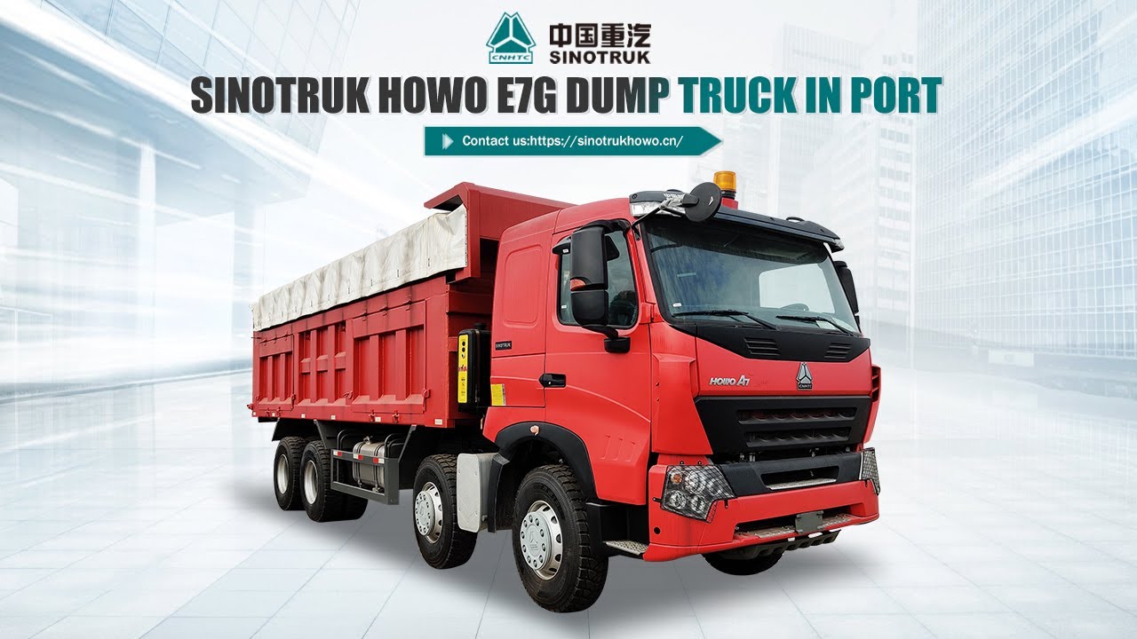 Versatile Workhorse: Sinotruk Howo E7G Dump Truck Meets Diverse ...