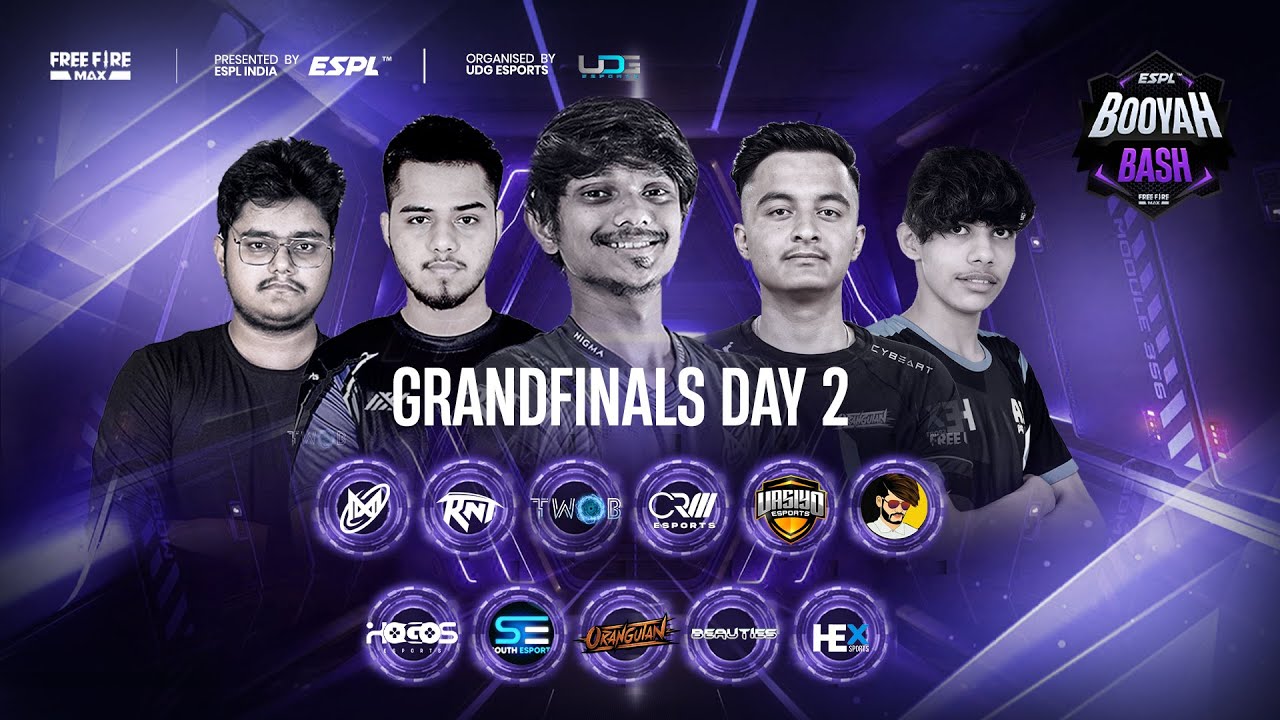ESPLxUDG | Booyah Bash Grand Finale Day2 | FT. Orangutan, UG Esports ...
