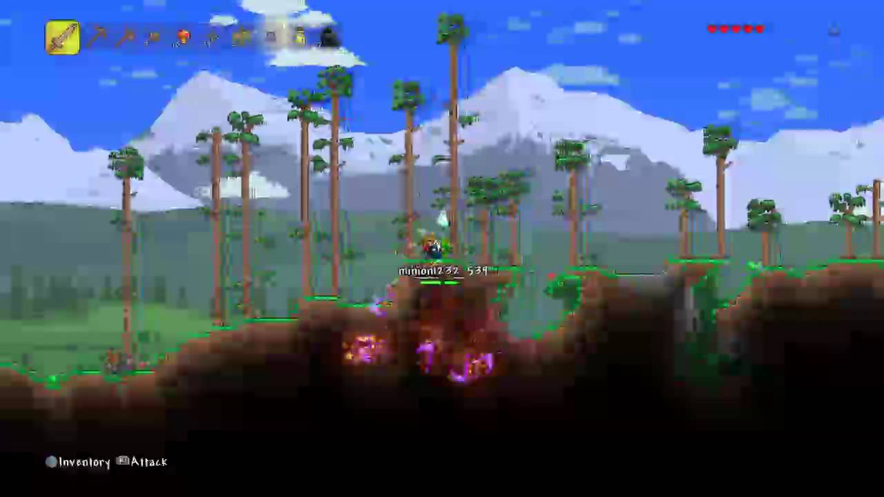 Terraria gameplay part 1 - YouTube