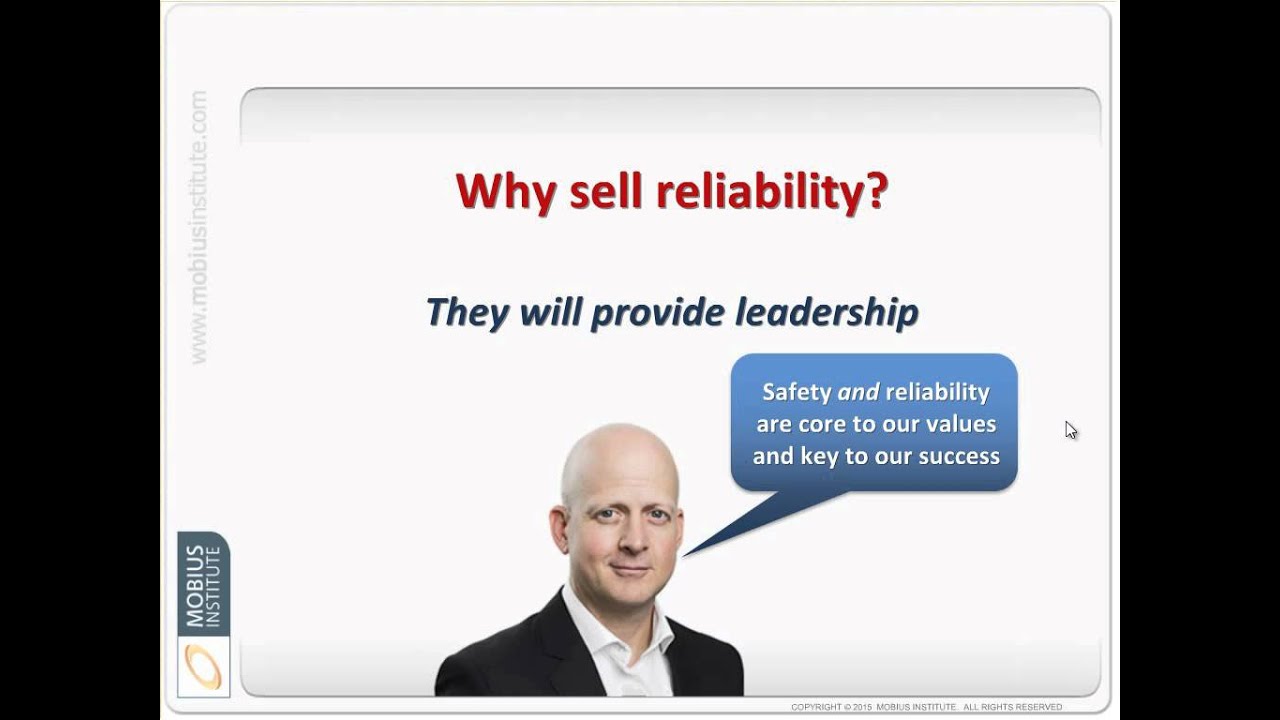 Reliability Leadership - Selling reliability to senior management - YouTube