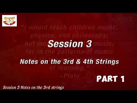 Session 3-Notes on the 3rd string #learmusic #LikeFollowShare # ...
