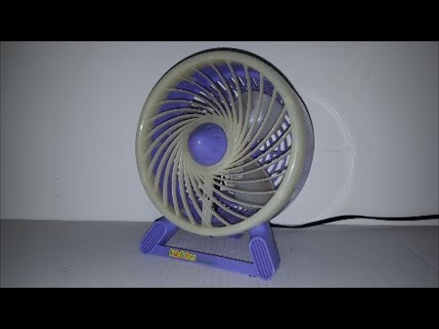 Duracraft 7-inch Kidz Kolorz Purple Desk Fan - YouTube