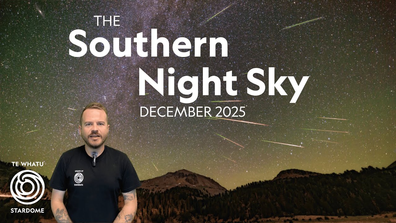 The Southern Night Sky - December 2025 - YouTube