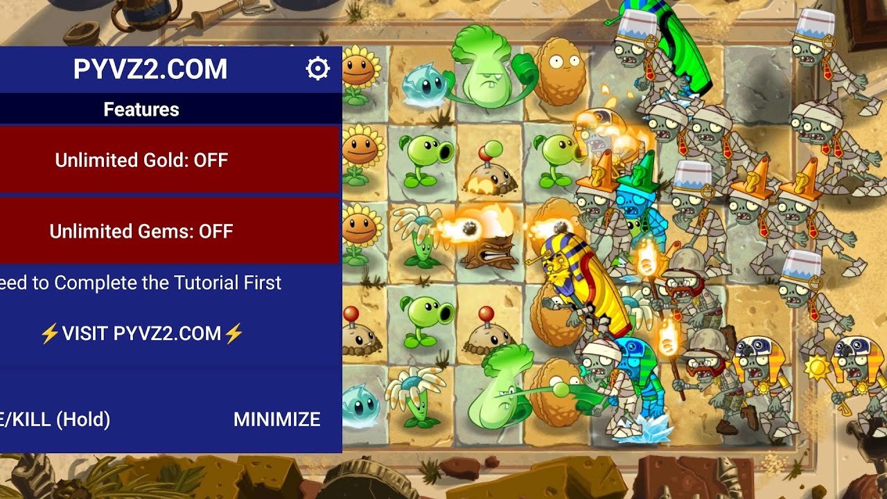 Update Plants vs Zombies 2 MOD APK v 11.7.1 Menu/God mode, Unlimited ...