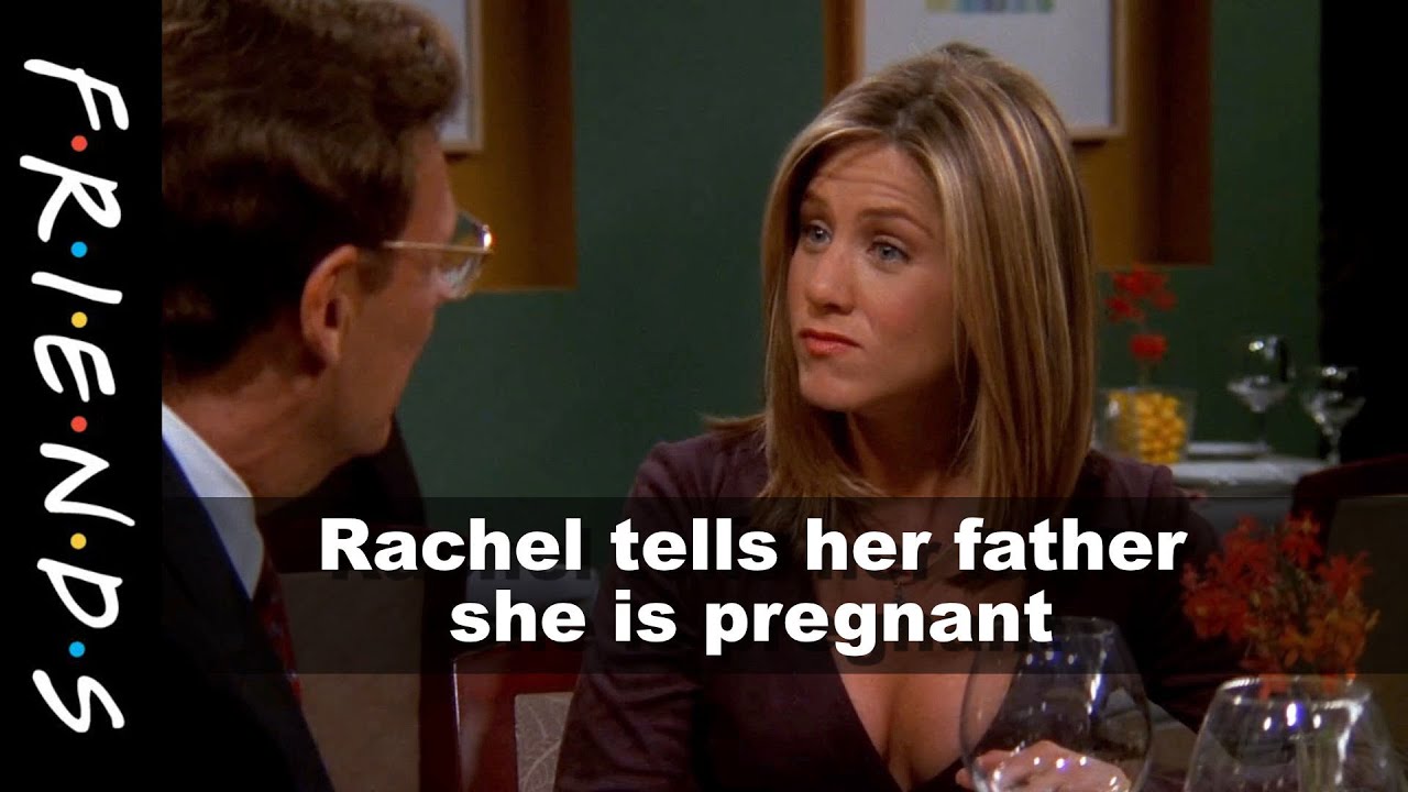 Rachel tells her father she is pregnant - Friends HD - YouTube