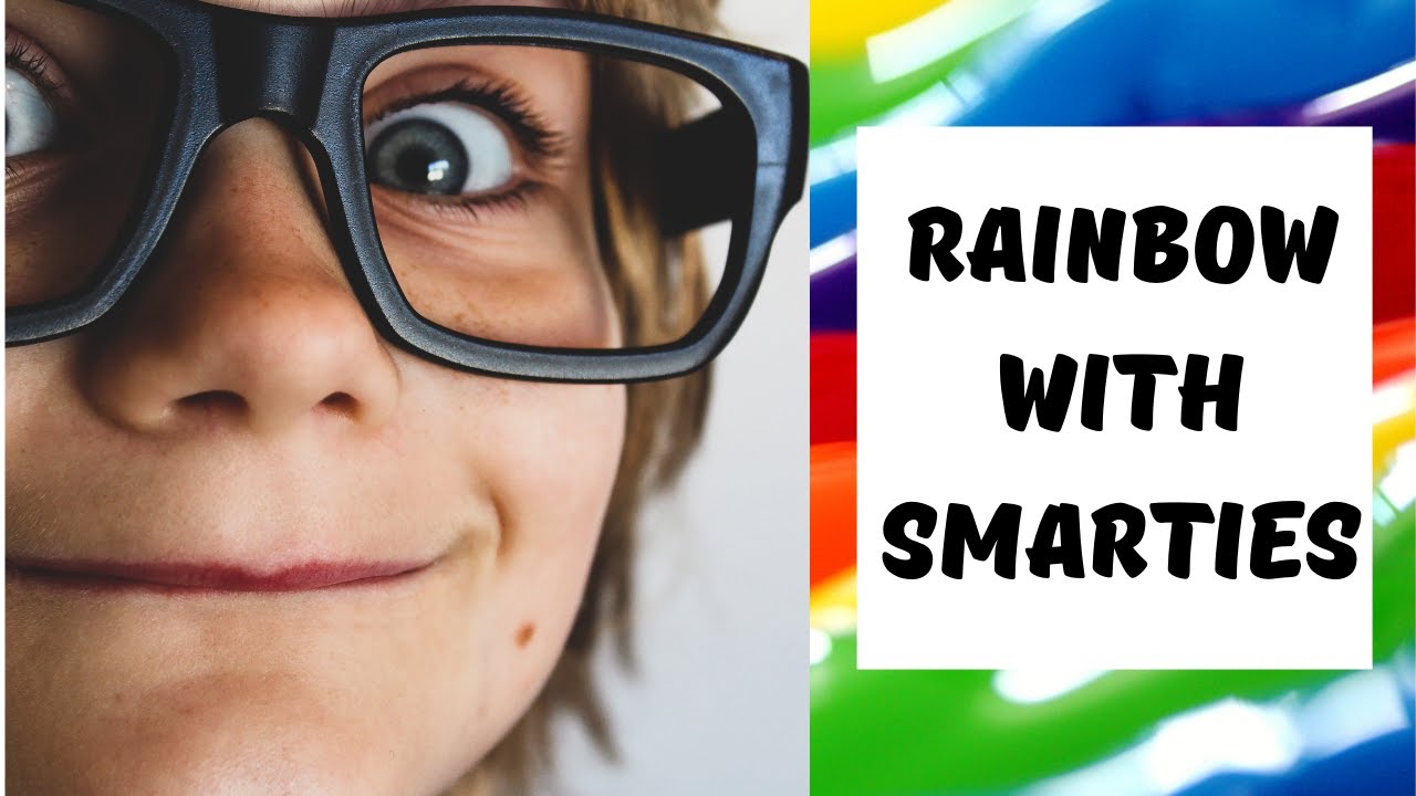 Rainbow with Smarties | Science Experiment for Kids by Little STEM ...