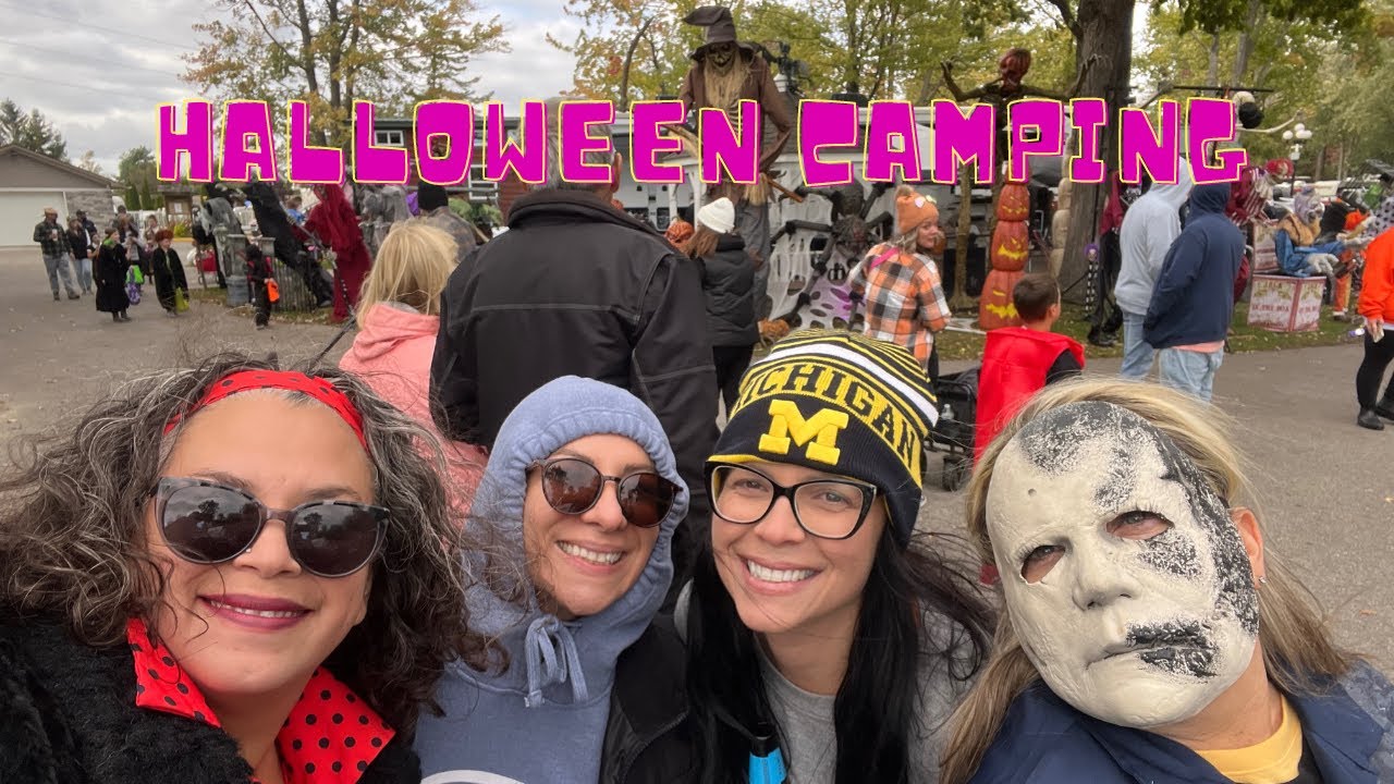 Halloween Camping, KOA Port Huron, Michigan || Travel with Limon - YouTube
