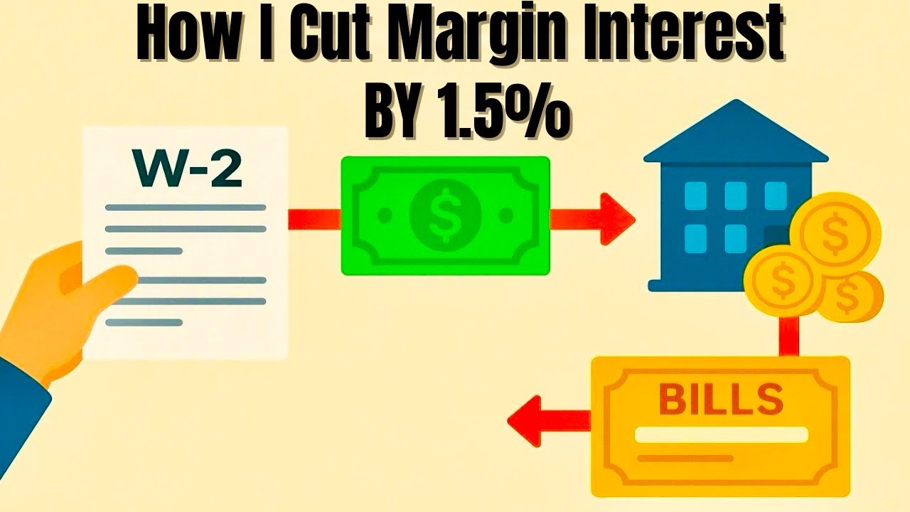 How I Cut Margin Interest by 1.5% - YouTube