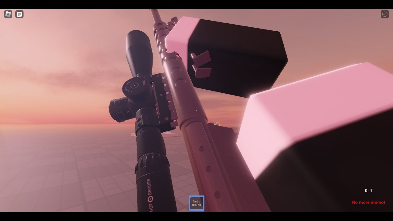 roblox Serbu BFG-50 animation showcase - YouTube
