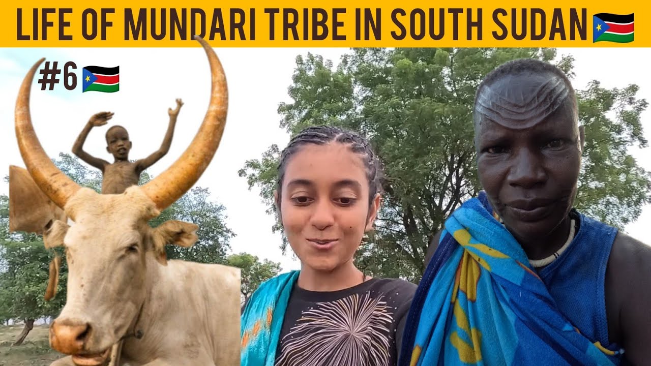 SPENDING A NIGHT WITH MUNDARI TRIBE IN AFRICA 🇸🇸 - YouTube
