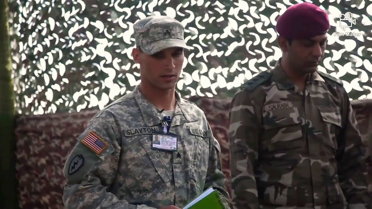 #Indian_Army #US_Army Operation Desert Lark - US Army and Indian ...