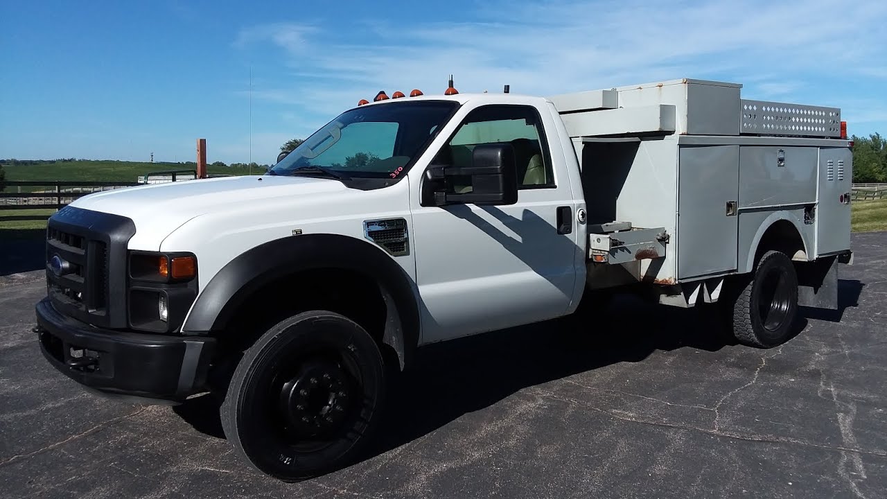 V10 Service Truck 2008 Ford F-450 - YouTube