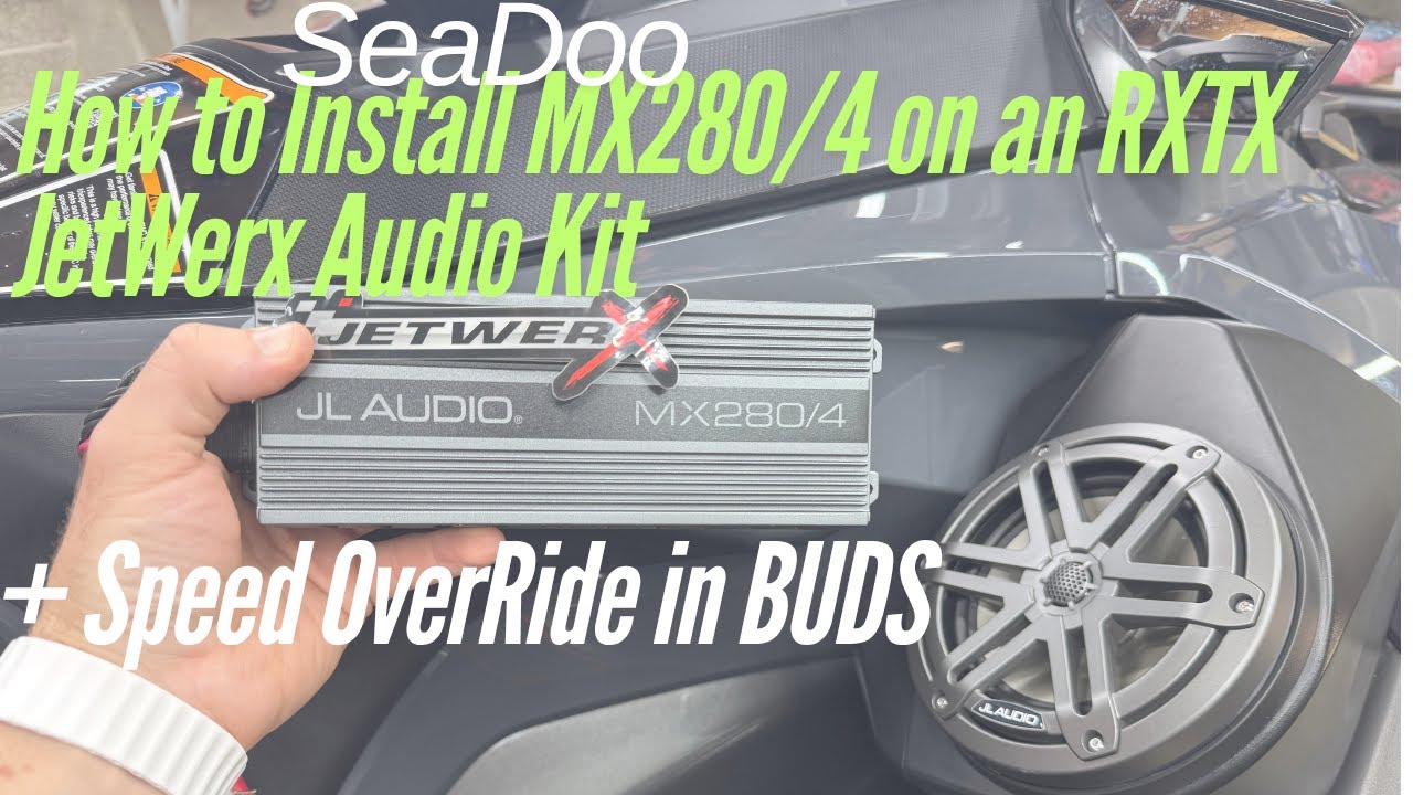 SeaDoo // How to Install JL MX280 Amplifier on an RXTX - JetWerx ...