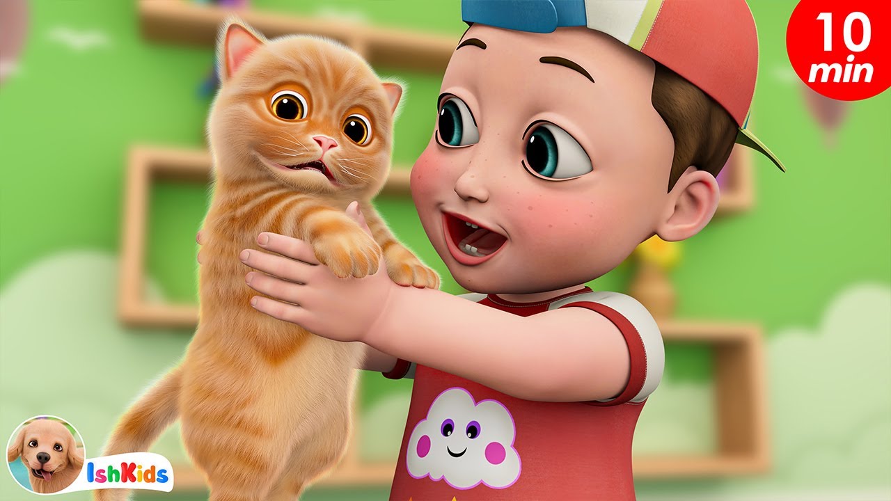 Cat Song | The Little Kitten Song + More Kids Songs & Nursery Rhymes ...