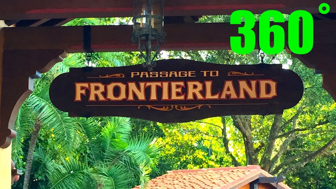 Magic Kingdom FrontierLand 360˚ VR Walk Around HD Walt Disney World ...