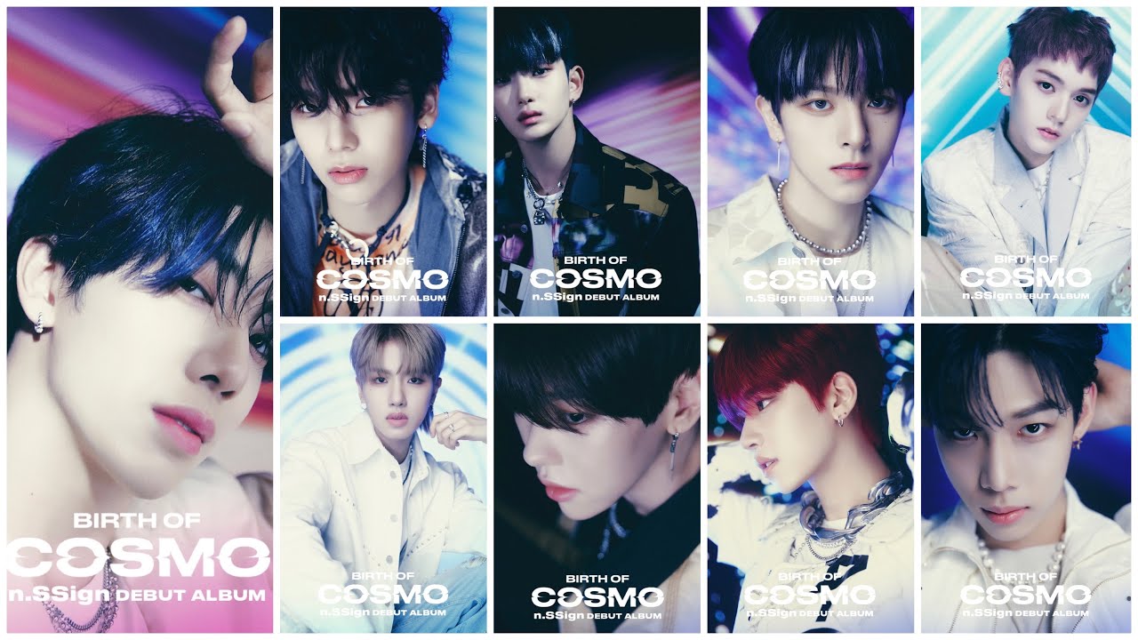 n.SSign コンセプトフォト「BIRTH OF COSMO」集合写真公開 「パク・ヒョン」お大事に - YouTube