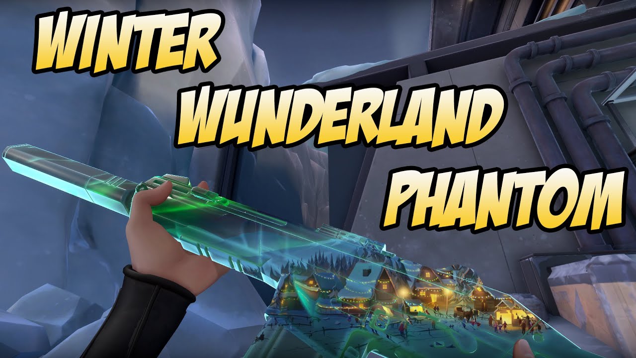WINTER WONDERLAND PHANTOM SKIN GAMEPLAY - VALORANT WINTER WUNDERLAND ...