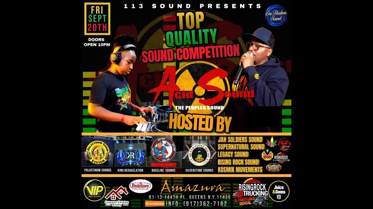 SOUND SYSTEM CULTURE COMPETITION IN AMAZURA NYC - YouTube
