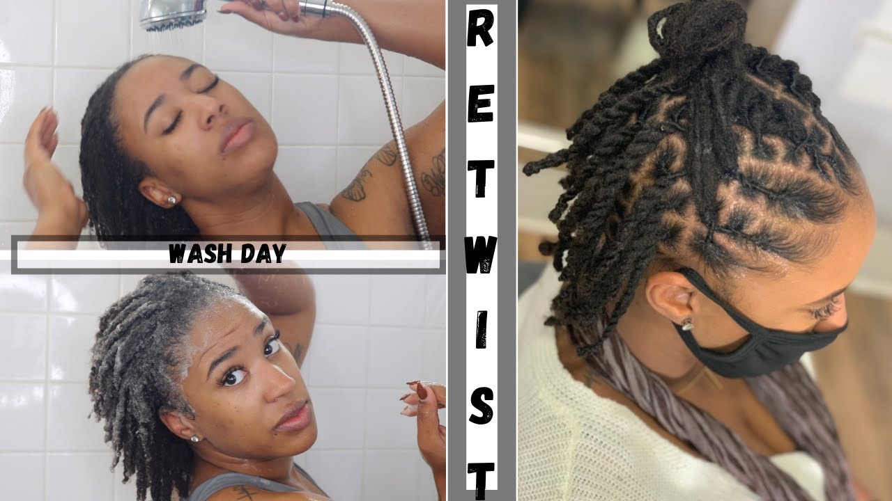 7 month locs | Loc Close Up | Loc Wash - YouTube