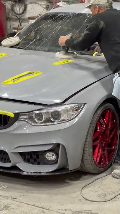 Buff and polish Bmw - YouTube