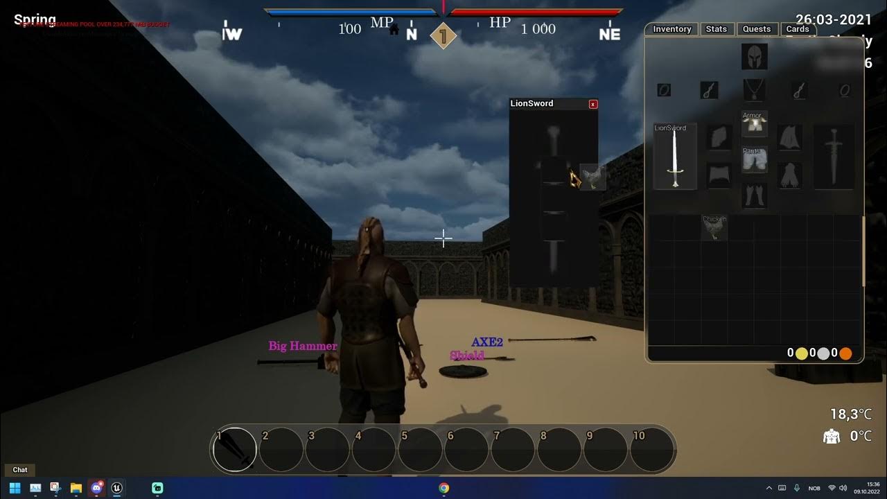 UE5 - Sigurður - PickUp Ai to Weapon slot - YouTube