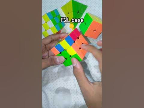 How to solve a 2nd layer in 3x3 Rubik's cube | F2L Tutorial | #shorts # ...